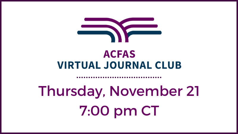 ACFAS - American College of Foot and Ankle Surgeons